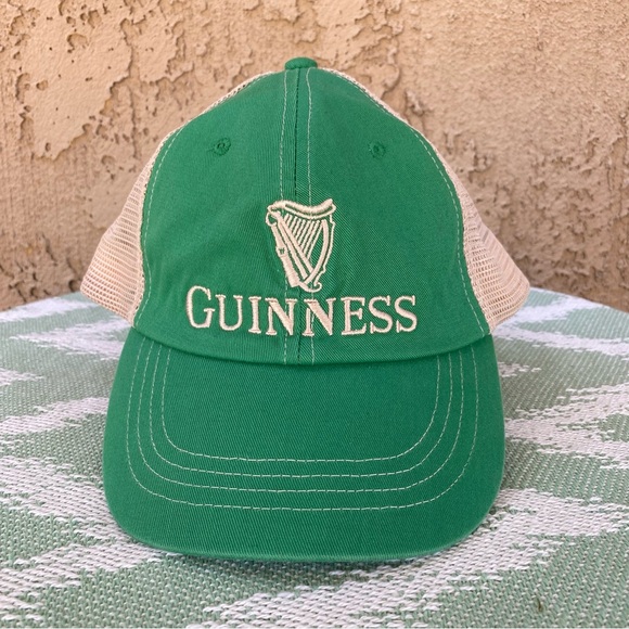 Guinness | Accessories | Guinness Green And Cream Baseball Cap | Poshmark